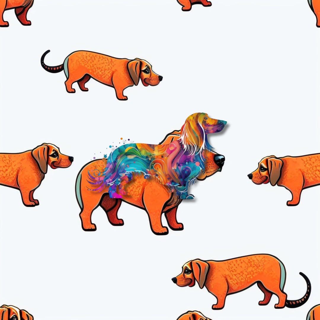 Printable Dachshund Patterns for Endless Crafting Possibilities! - Etsy