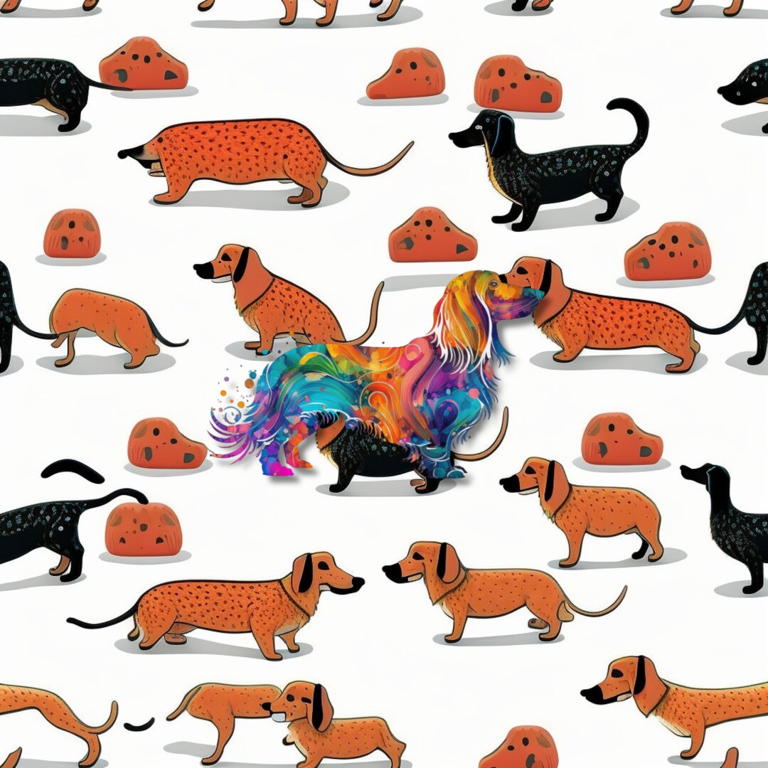 Printable Dachshund Patterns for Your Next Crafting Project! - Etsy