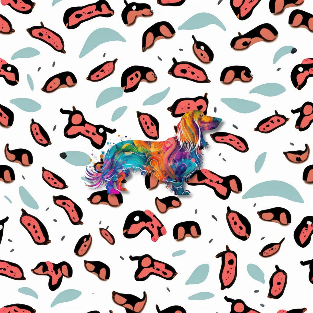 Make Crafting a Breeze With Our Printable Dachshund Pattern Collection ...