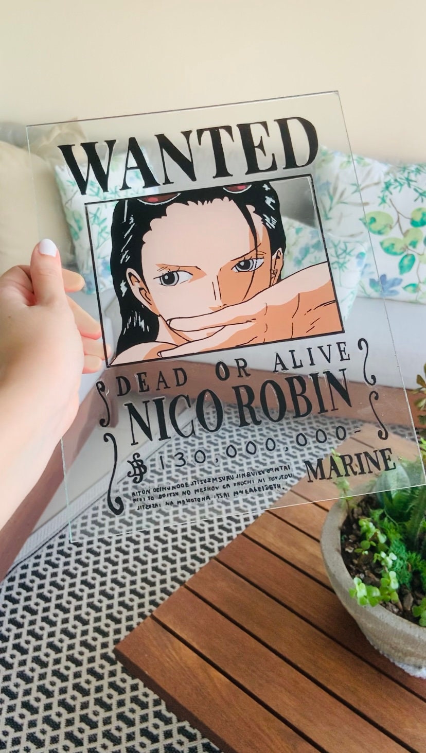 One Piece Wanted Poster - Etsy