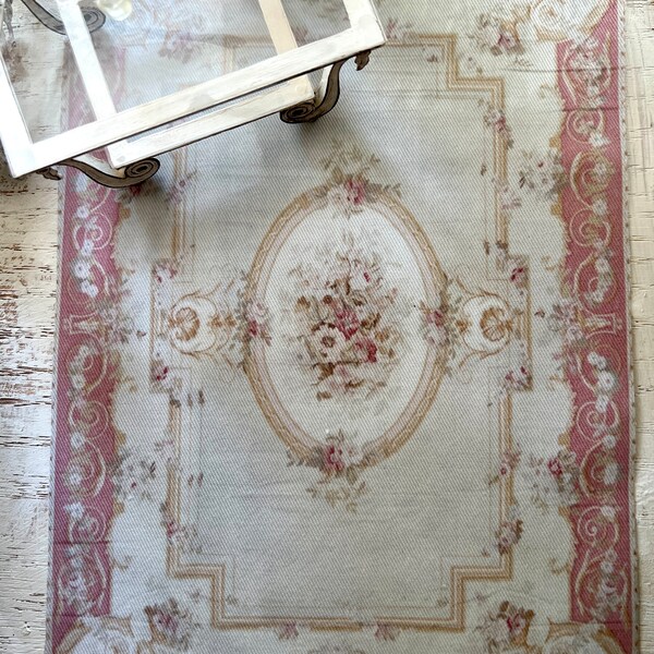 Shabby Chic Rug - Etsy