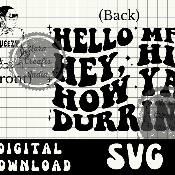Hello Mf Svg - Etsy Australia