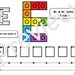Counting Snap Cube Uppercase Letter Build and Write Printing Practice ...