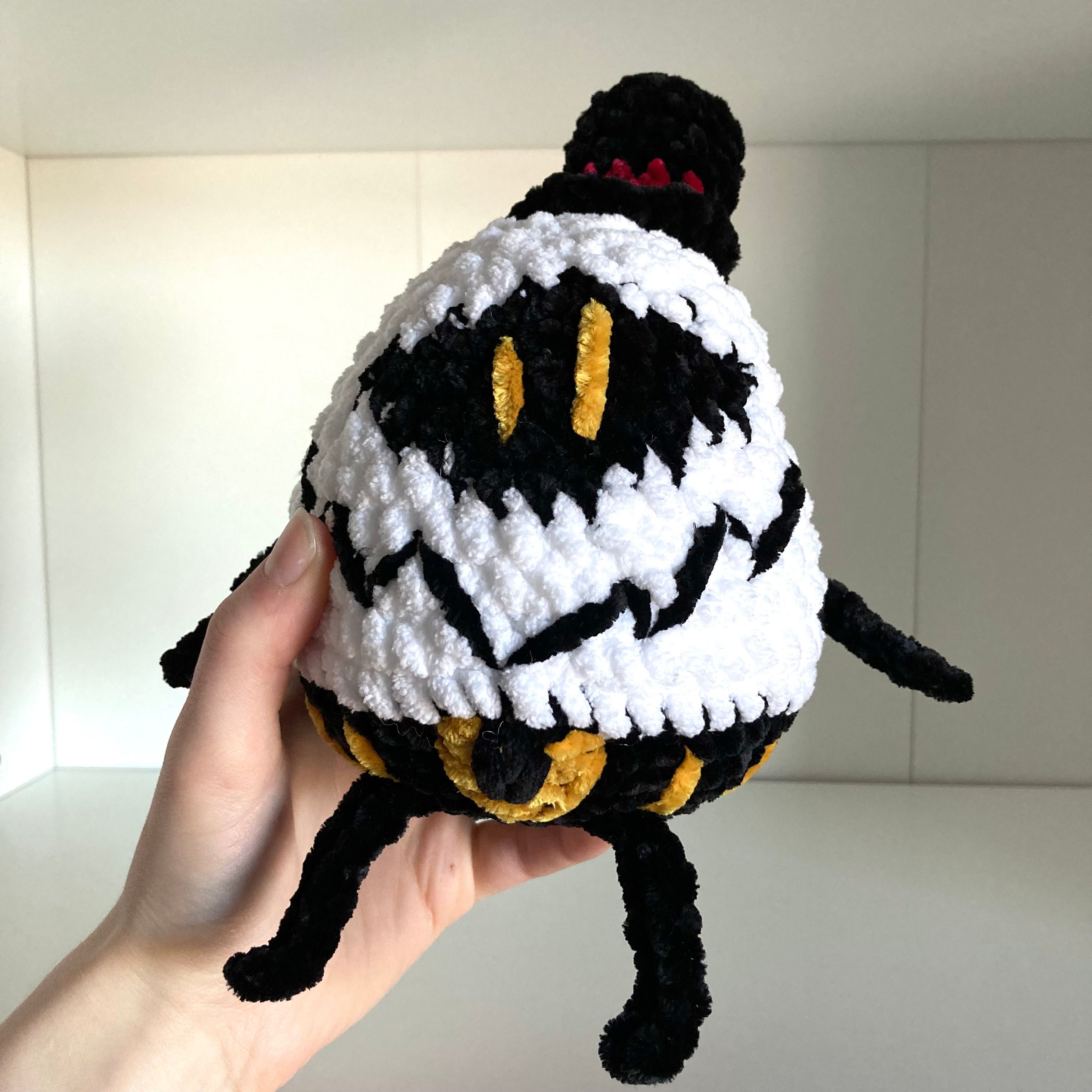 Egg Boi Plushie - Evil Minion Plush - Hazbin Eggie - Etsy