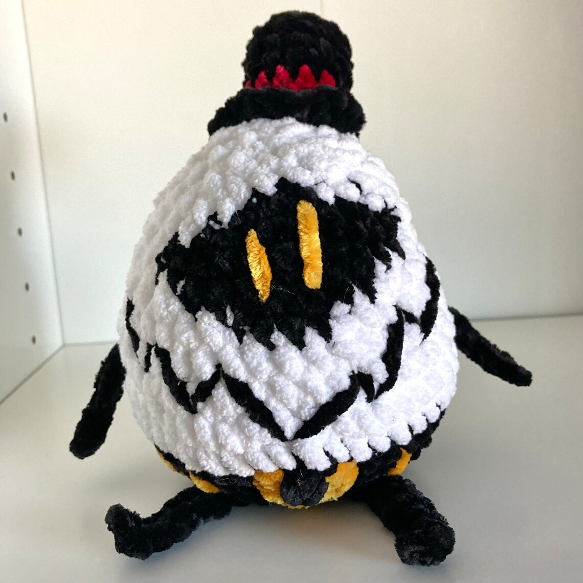 Egg Boi Plushie - Evil Minion Plush - Hazbin Eggie - Etsy