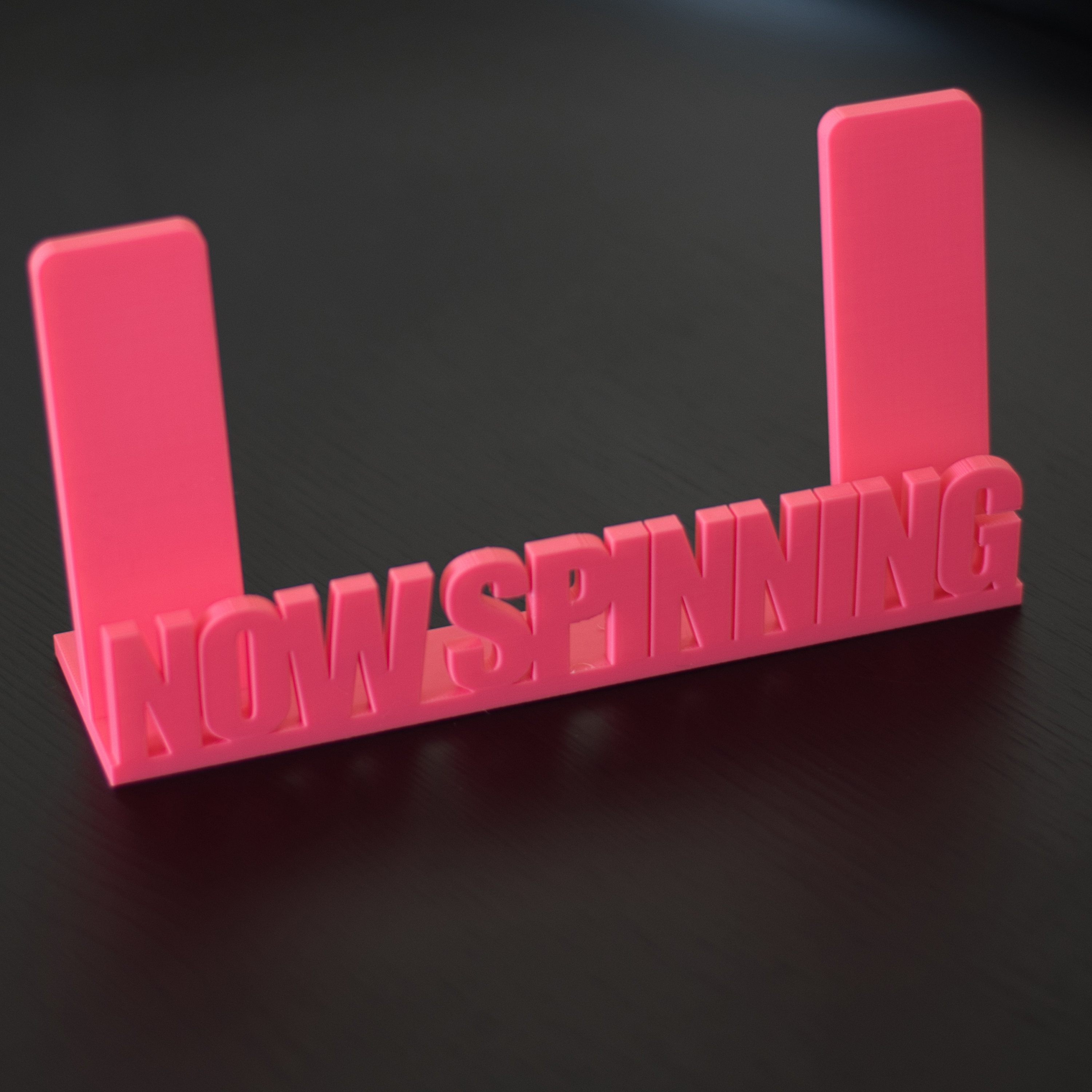 Vinyl Record Now Spinning Display Stand - Etsy