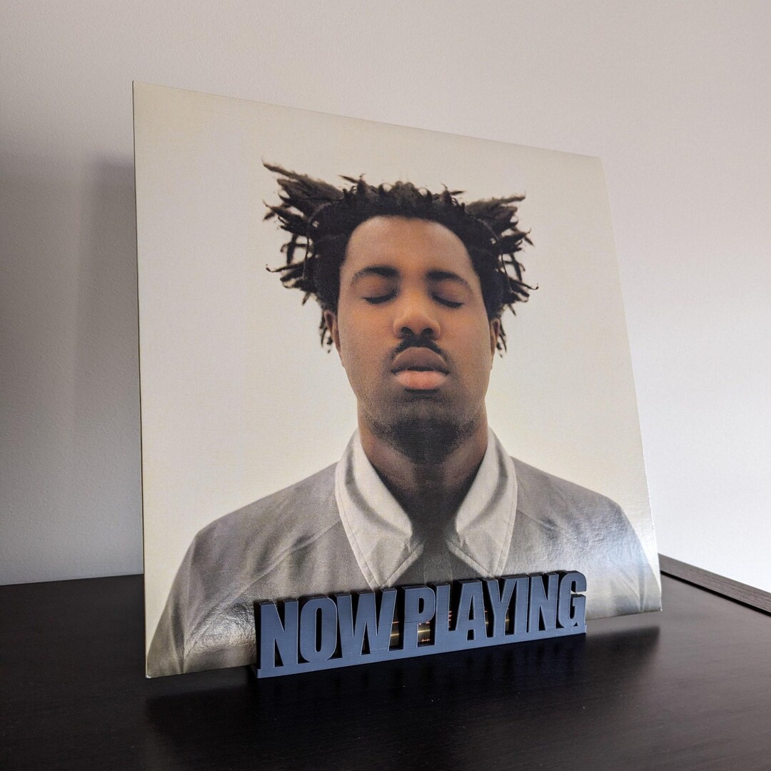Vinyl Record Now Playing Display Stand V2 - Etsy