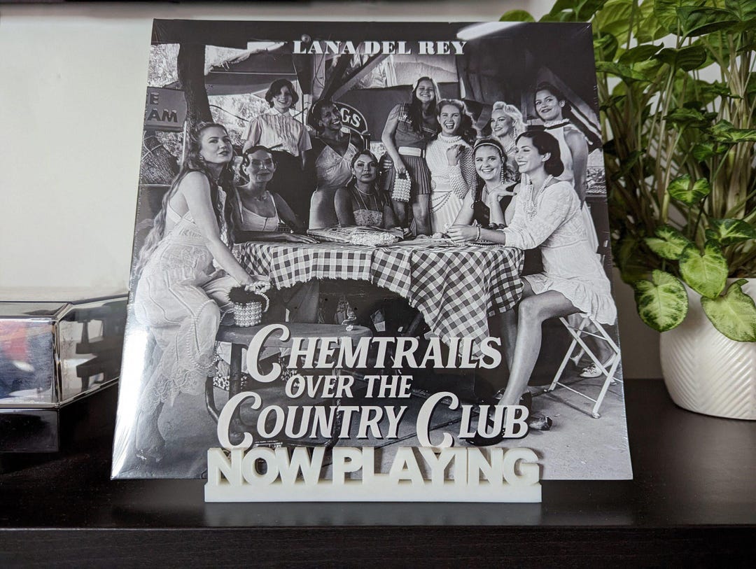 Vinyl Record Now Playing Display Stand - Etsy
