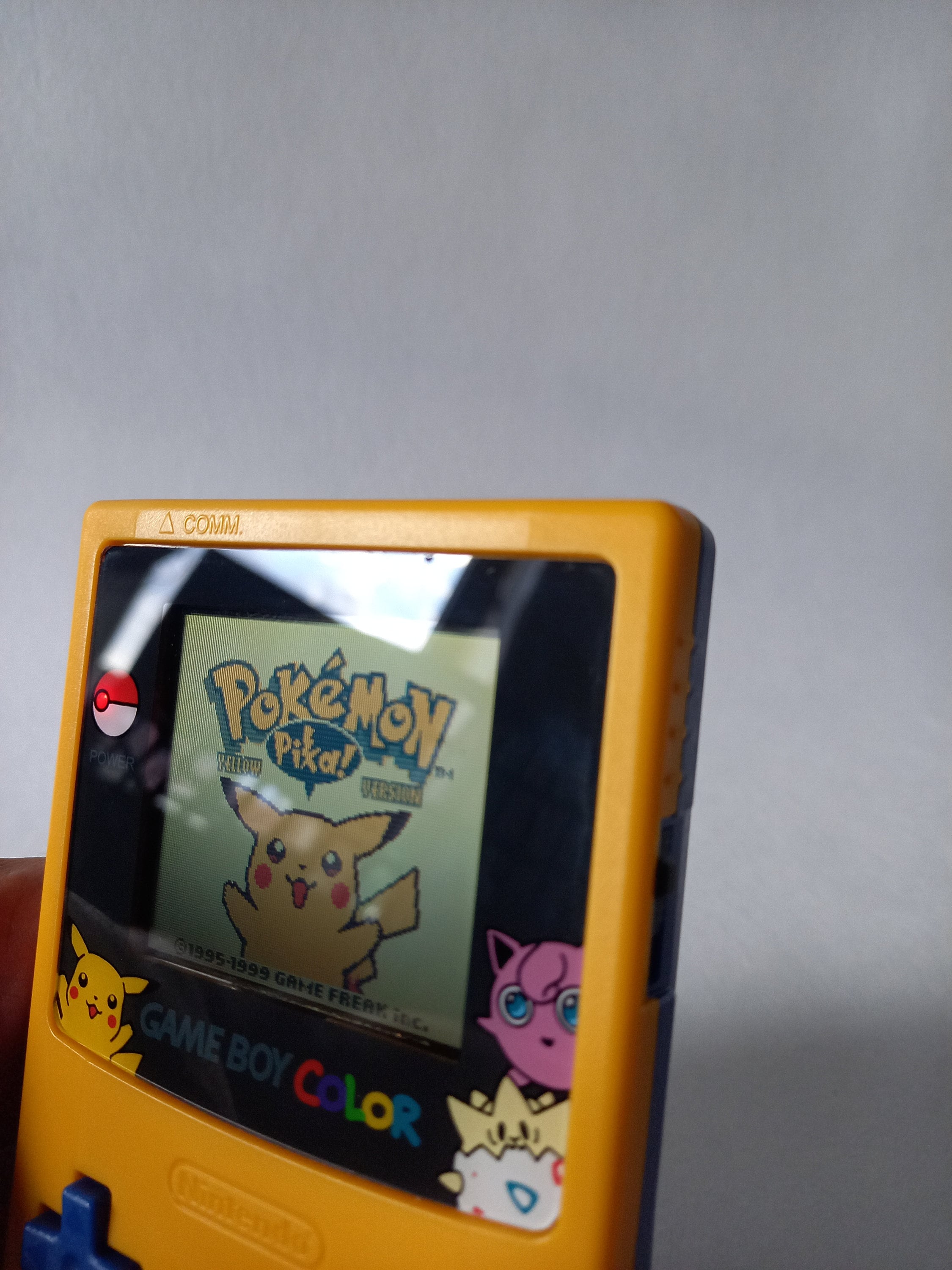 Game Boy Color Pokemon Special Edition Pokemon Yellow Game - Etsy