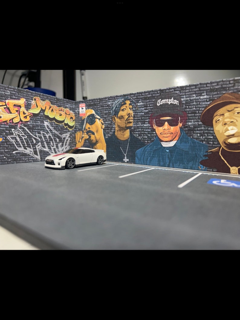 1/64 Diorama Rap Mural Garage - Etsy
