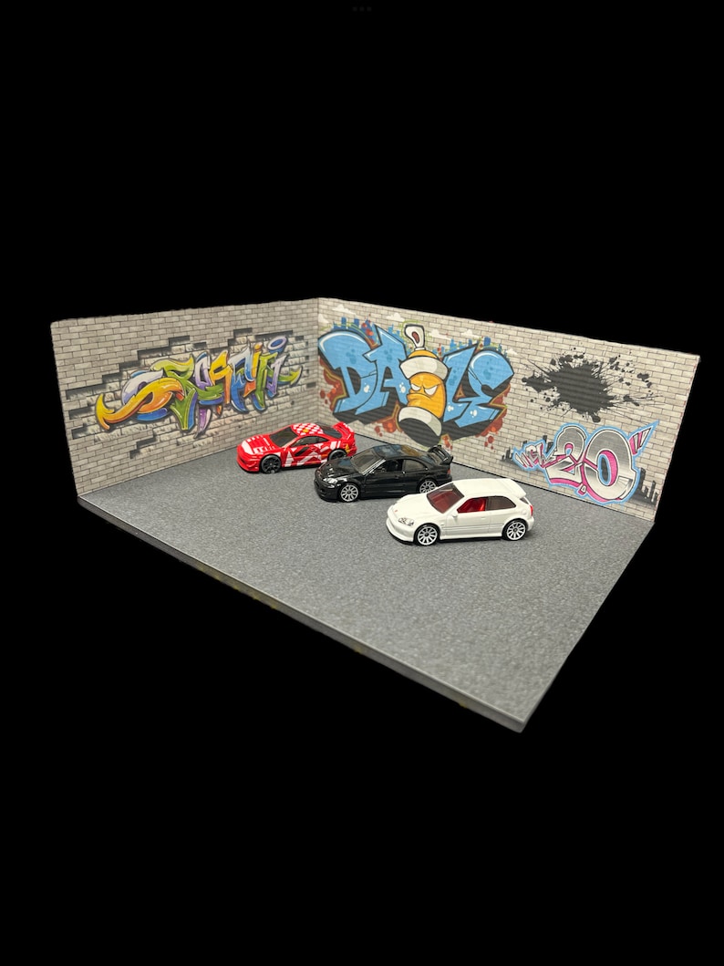 1/64 Diorama Graffiti Dale Wall - Etsy
