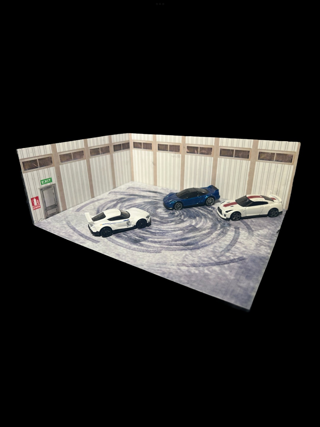 1/64 Diorama Burnout Pit Garage - Etsy