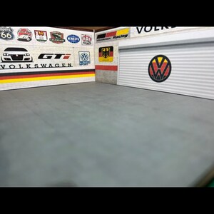 1/64 Diorama German Garage - Etsy