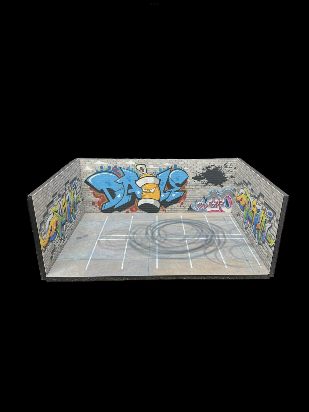 1/64 Diorama Graffiti Parking Lot - Etsy