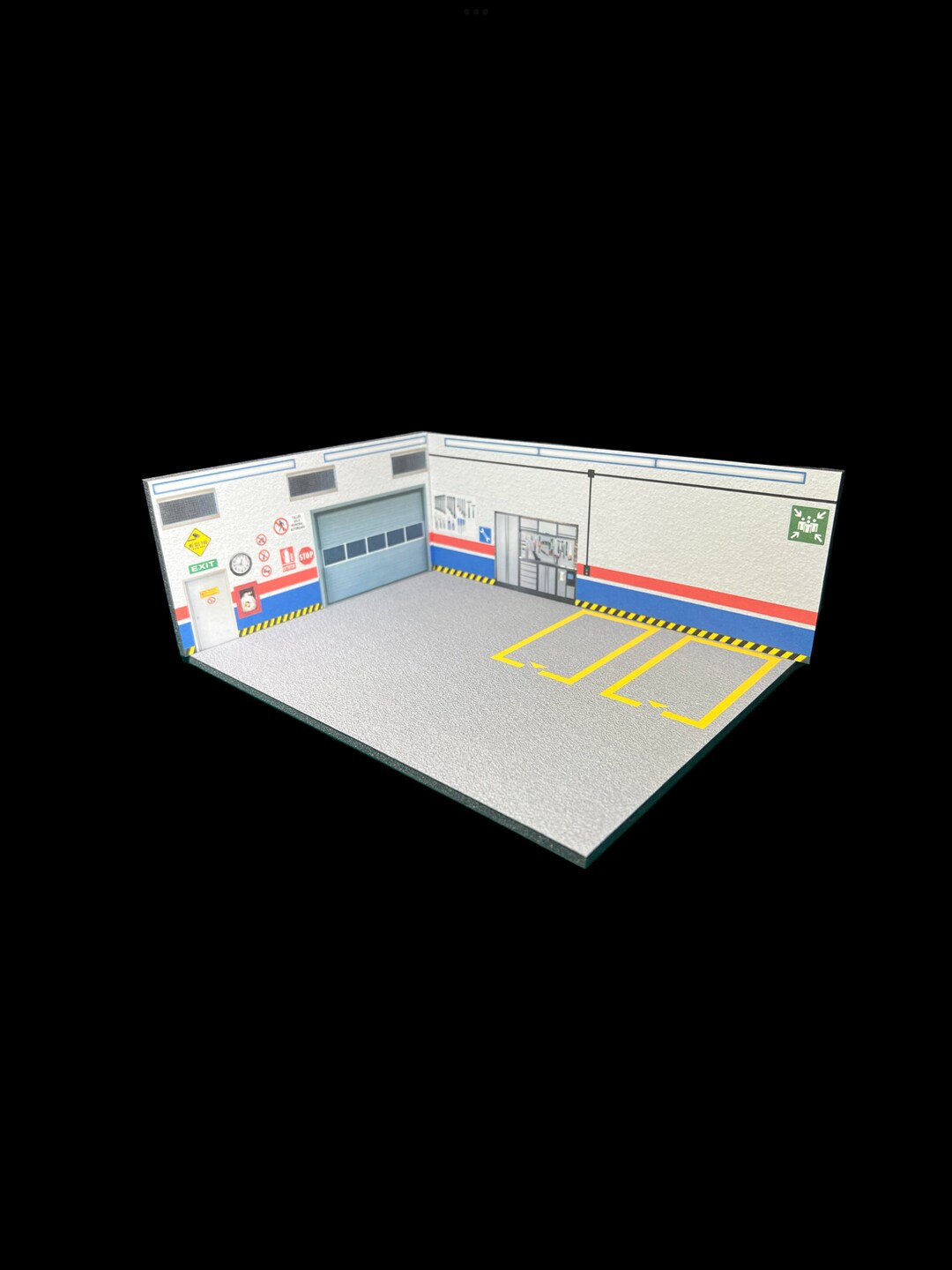 1/64 Diorama Freedom Mechanic Garage - Etsy