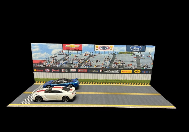 1/64 Diorama Race Track Front Line - Etsy