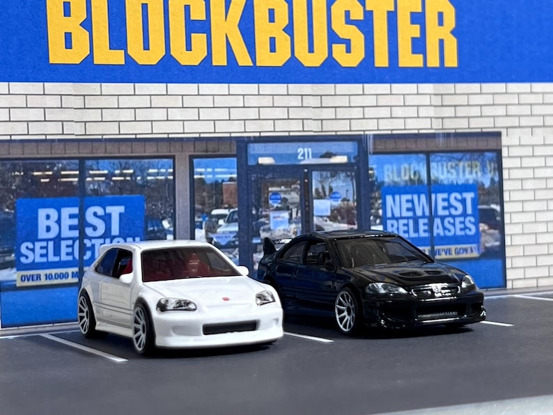 1/64 Blockbuster Diorama - Etsy