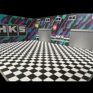 1/64 Diorama HKS Garage - Etsy