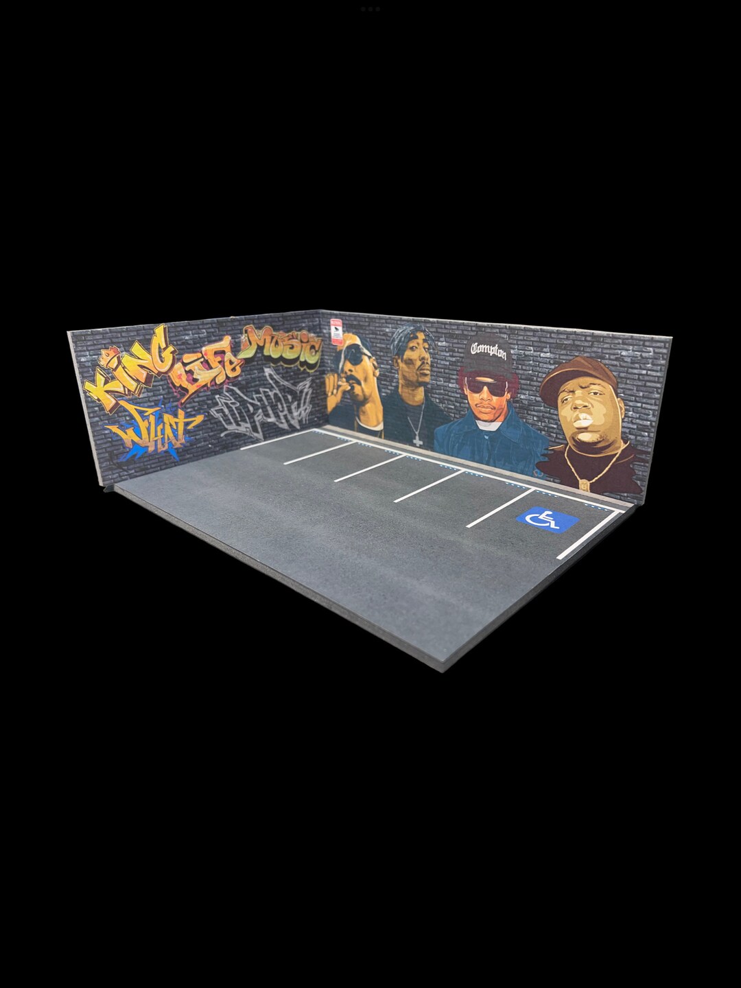 1/64 Diorama Rap Mural Garage - Etsy