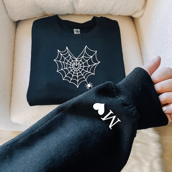 Spider Web Print Hoodie - Etsy
