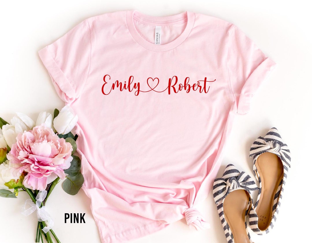Custom Valentine's Day Shirt, Personalized Shirt, Valentines Day Gift ...