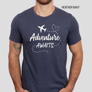 Adventure Awaits Shirt, Camping Shirt, Vacation Shirt, Traveler Shirt ...