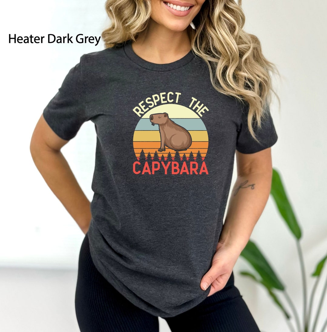 Capybara Shirt, Cute Capybara Shirt, Capybara Tee, Capybara Clothes ...