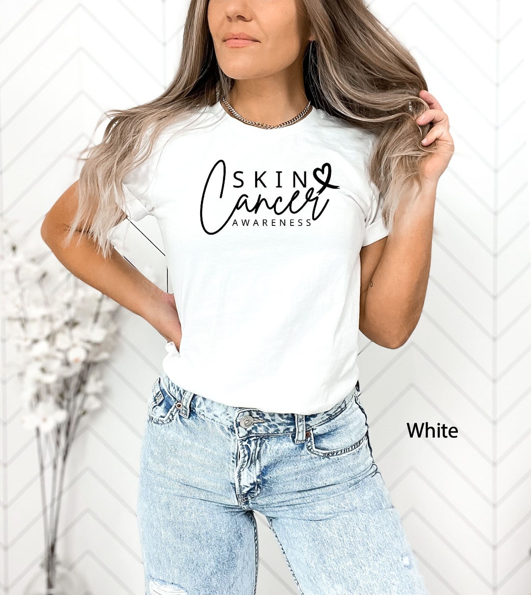 Skin Cancer Shirt, Melanoma T-shirt, Skin Cancer Awareness T Shirt ...