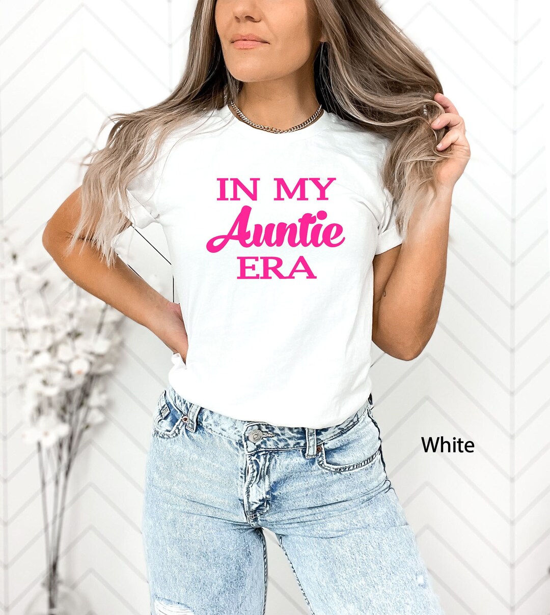 In My Auntie Era Shirt, Auntie Shirt, Aunt Era Shirt, Gift for Aunts ...