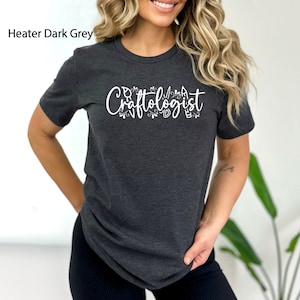 Funny Hobby Shirt, Funny Crafting T-shirt, Crafter Women Shirt, Gift ...