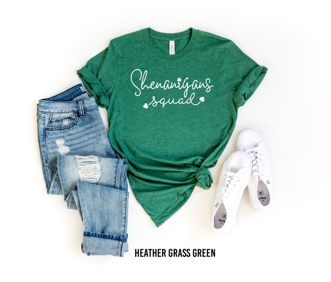 Shenanigans Squad Shirt, Matching St Patricks Shirts, Womens St Patrick ...