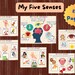 Montessori Five Senses Sorting Activity Printable, 5 Senses Sorting ...