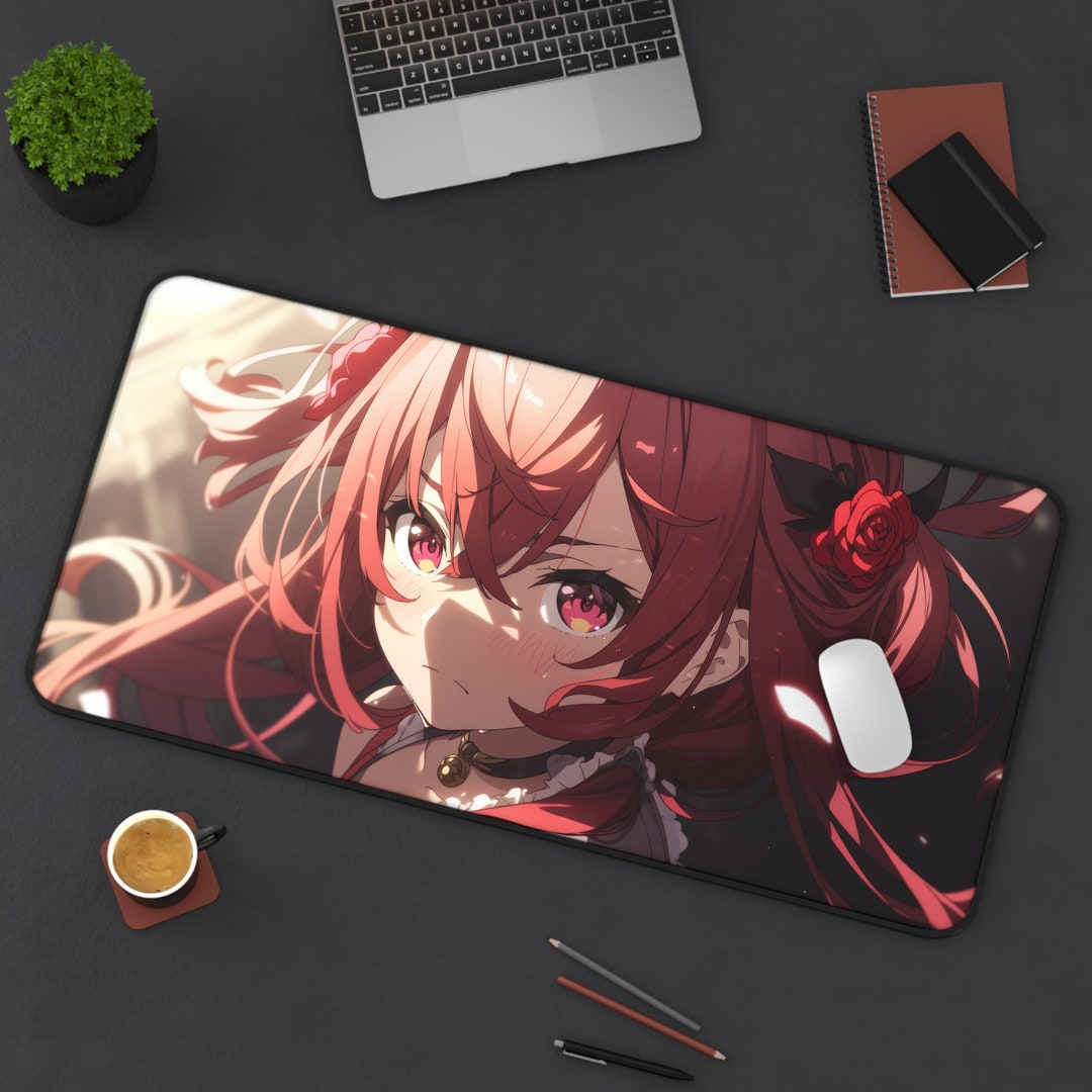 Eris's Resolve Desk Mat Anime Mouse Pad Waifu Series - Etsy