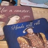 Whimsical Laser-etched Coasters - A Charming Touch for Your Home - Etsy