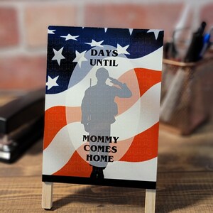 Military Deployment Return Countdown for Kids - Days Until Mommy or ...