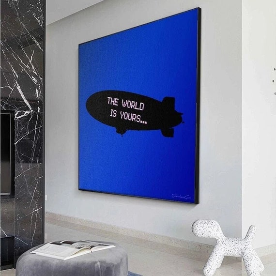 The World Is Yours Scarface Blimp