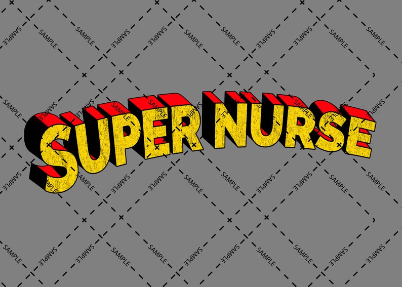 Super Nurse - Etsy