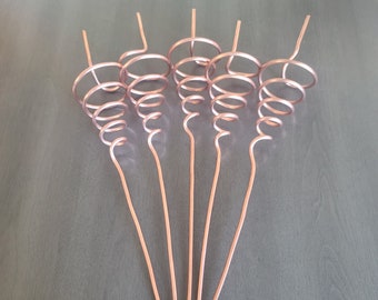 Large Solid Copper Electroculture Plant Stake Antenna - Etsy