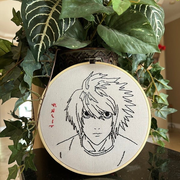 Death Note Embroidery - Etsy