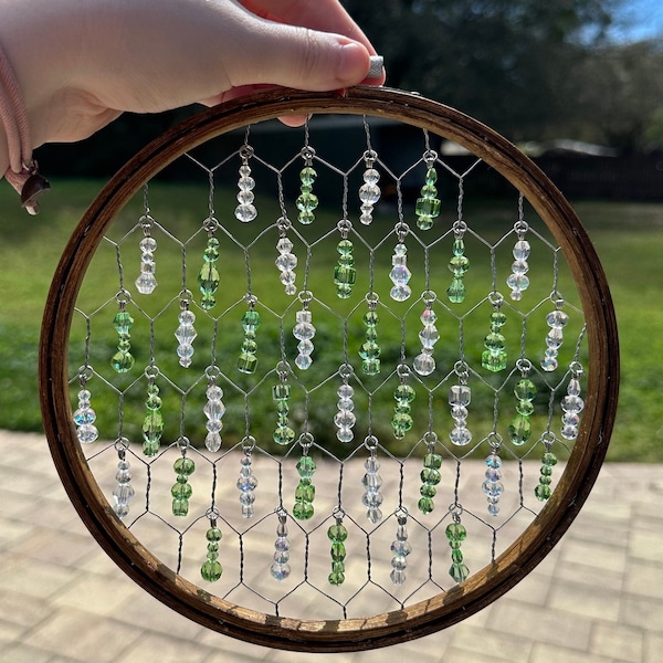 Chicken Wire Suncatcher - Etsy