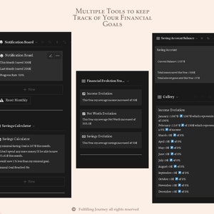 Notion Template Personal Finance Tracker Budget Tracker | Income and ...