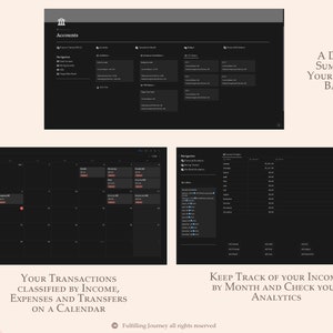 Notion Template Personal Finance Tracker Budget Tracker | Income and ...