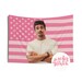 Original Austin Butler Pink Wall Tapestry American Flag - Etsy