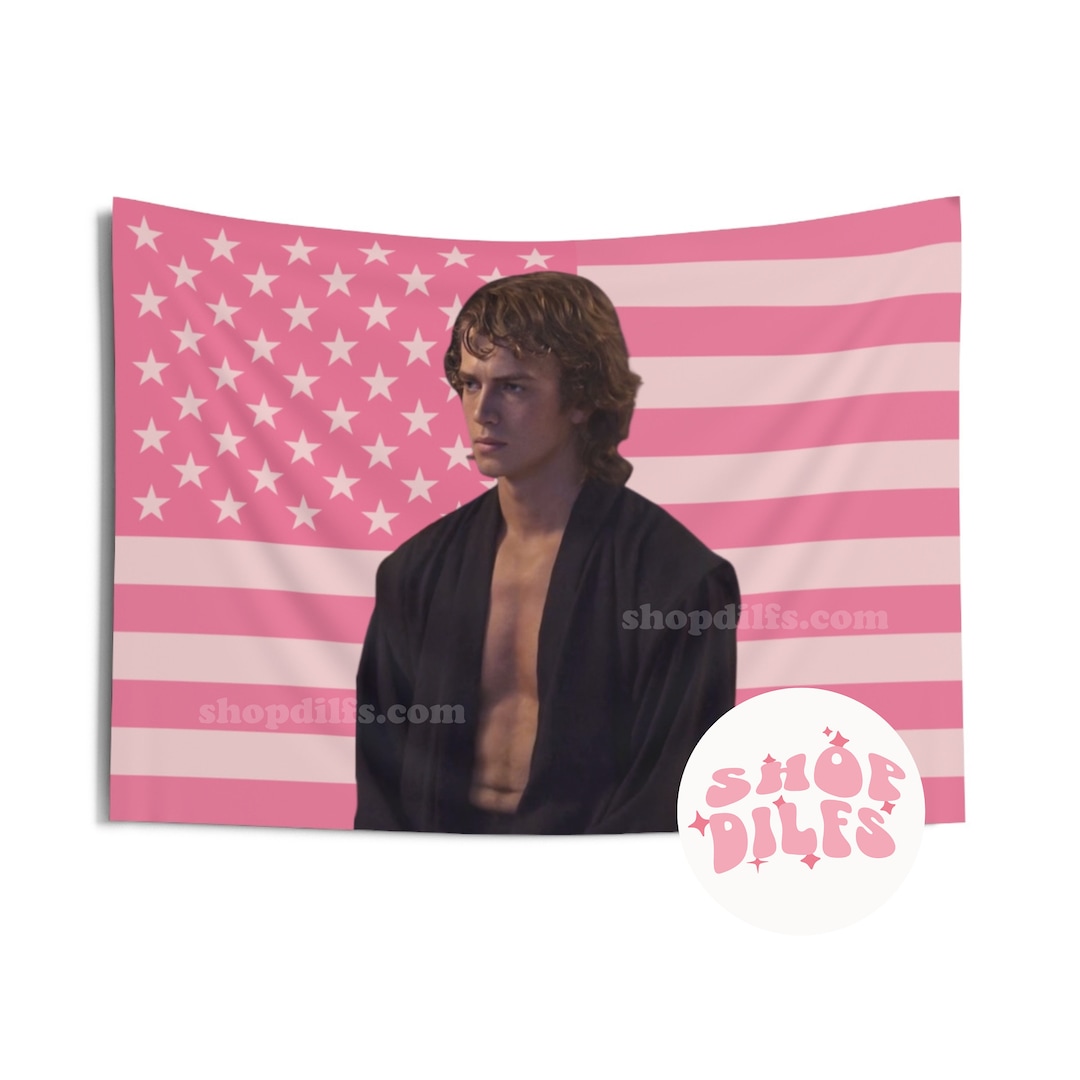 Hayden Christensen Pink Wall Tapestry American Flag Anakin Flag - Etsy