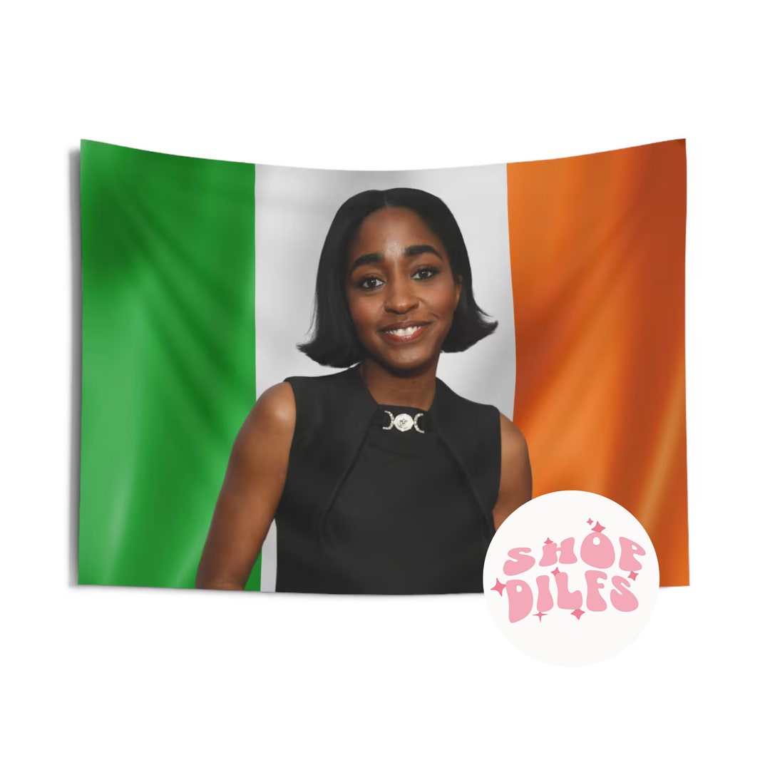 Ayo Edebiri Wall Tapestry Irish Flag Saint Patrick's Day Ireland - Etsy
