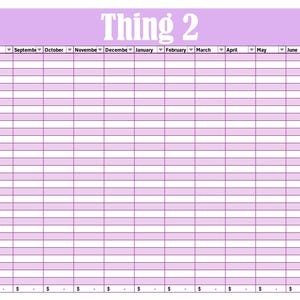 Basic Excel Budget Spreadsheet for 2024 25 Utility & Expense Tracker ...