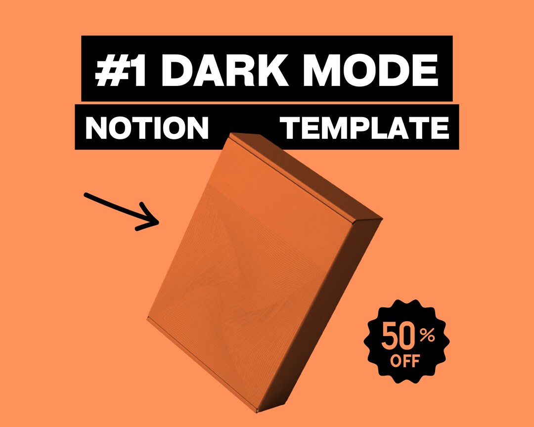 Dark Mode Notion Template | Best Notion Dark Mode Template for 2024 ...