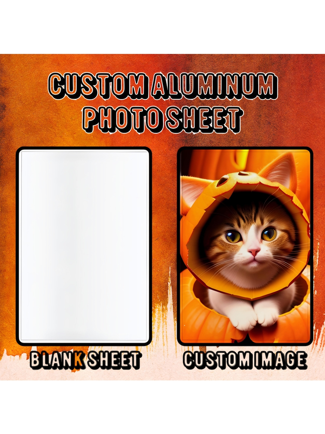 Personalized Aluminum Photo Sheet - Etsy