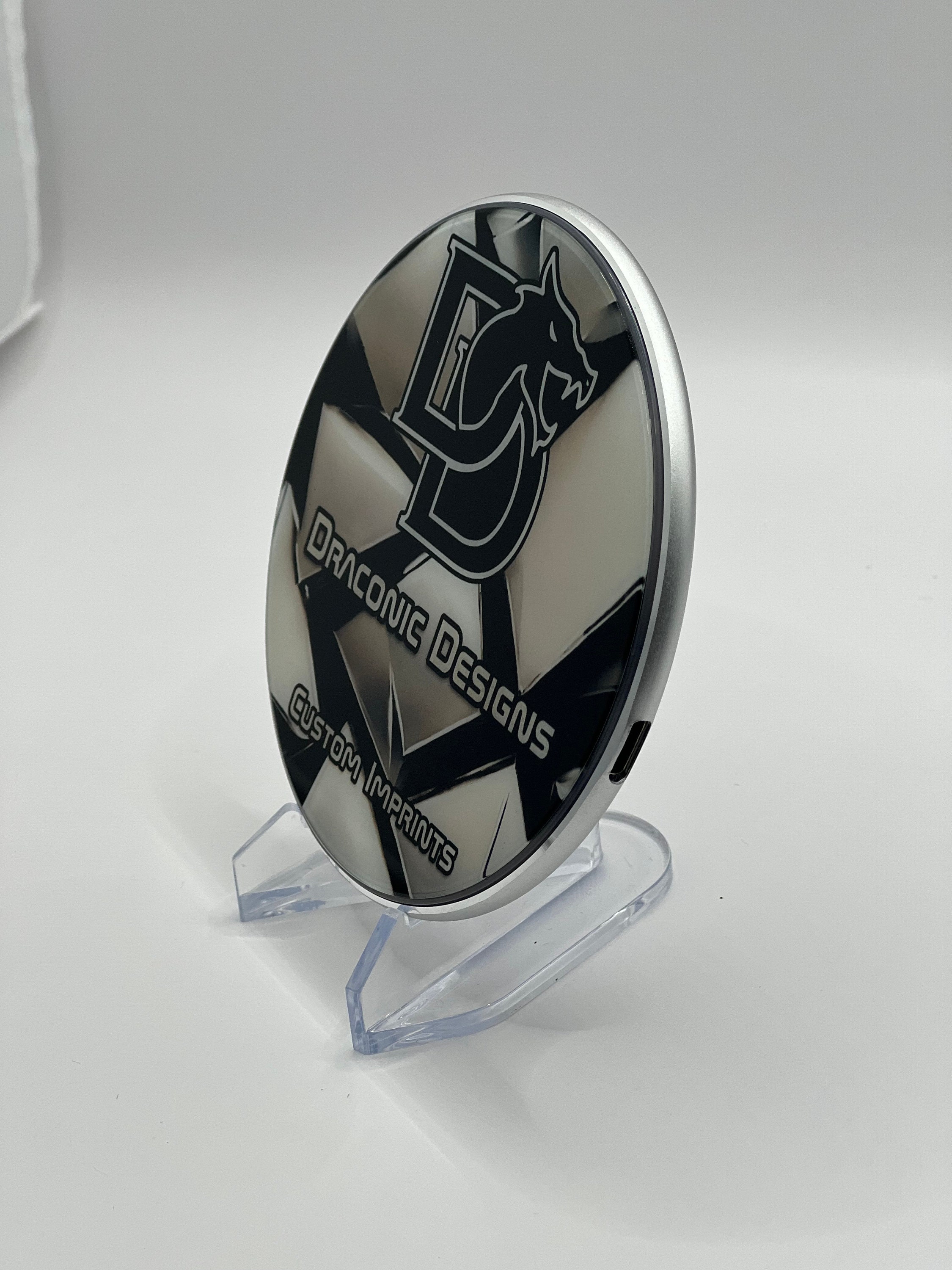 Personalized Wireless Charger LED Pad - Etsy