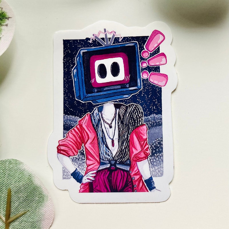 Weirdcore Tv Head - Etsy